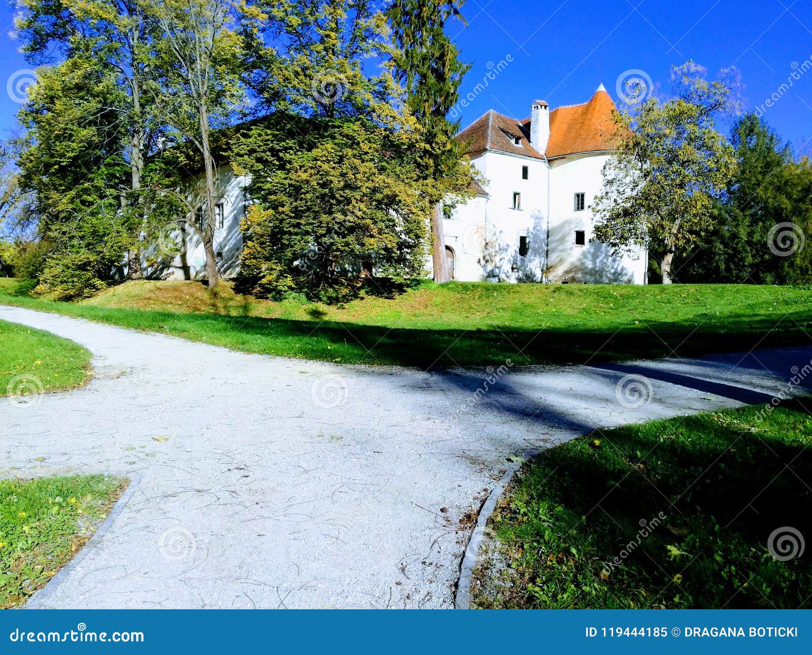 Castle stock image. Image of park, jastrebarsko, croatia - 119444185