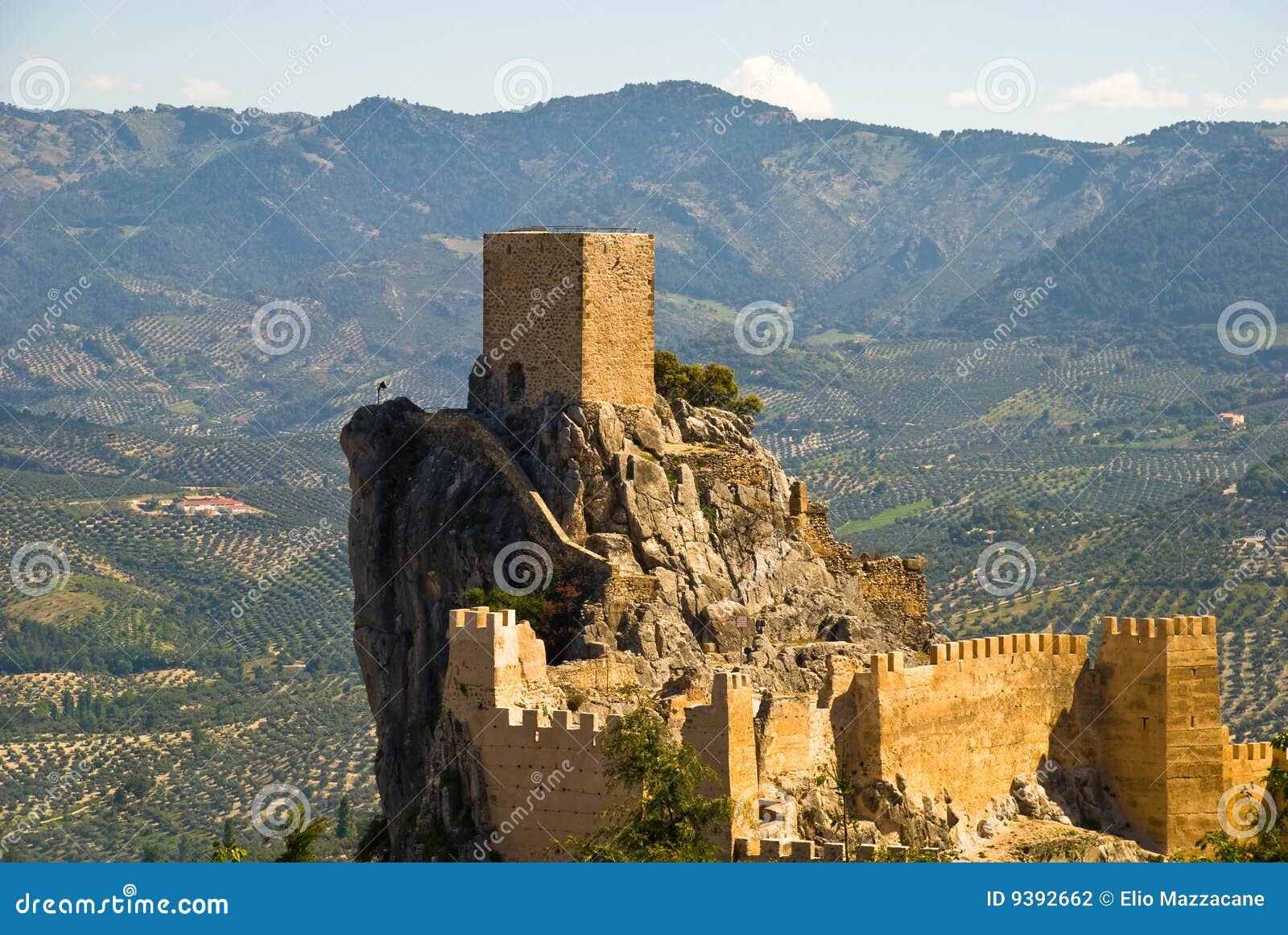 The Castle of Cazorla in Andalusia, Spain Stock Photo - Image of view ...