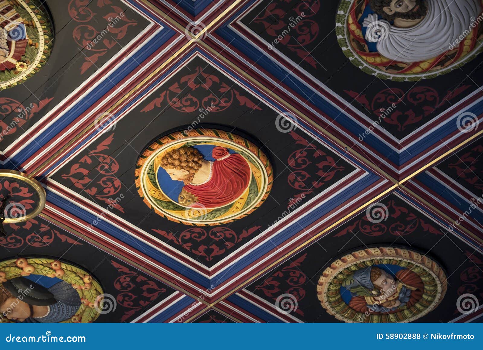 Castle Ceiling Stock Photo | CartoonDealer.com #58902888