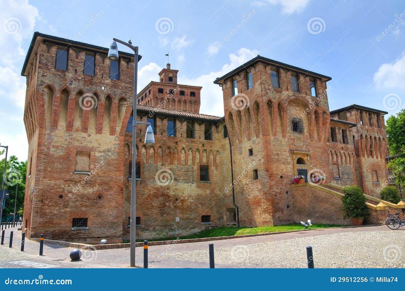 Castle of Cento. Emilia-Romagna. Italy Stock Photo - Image of emilia ...