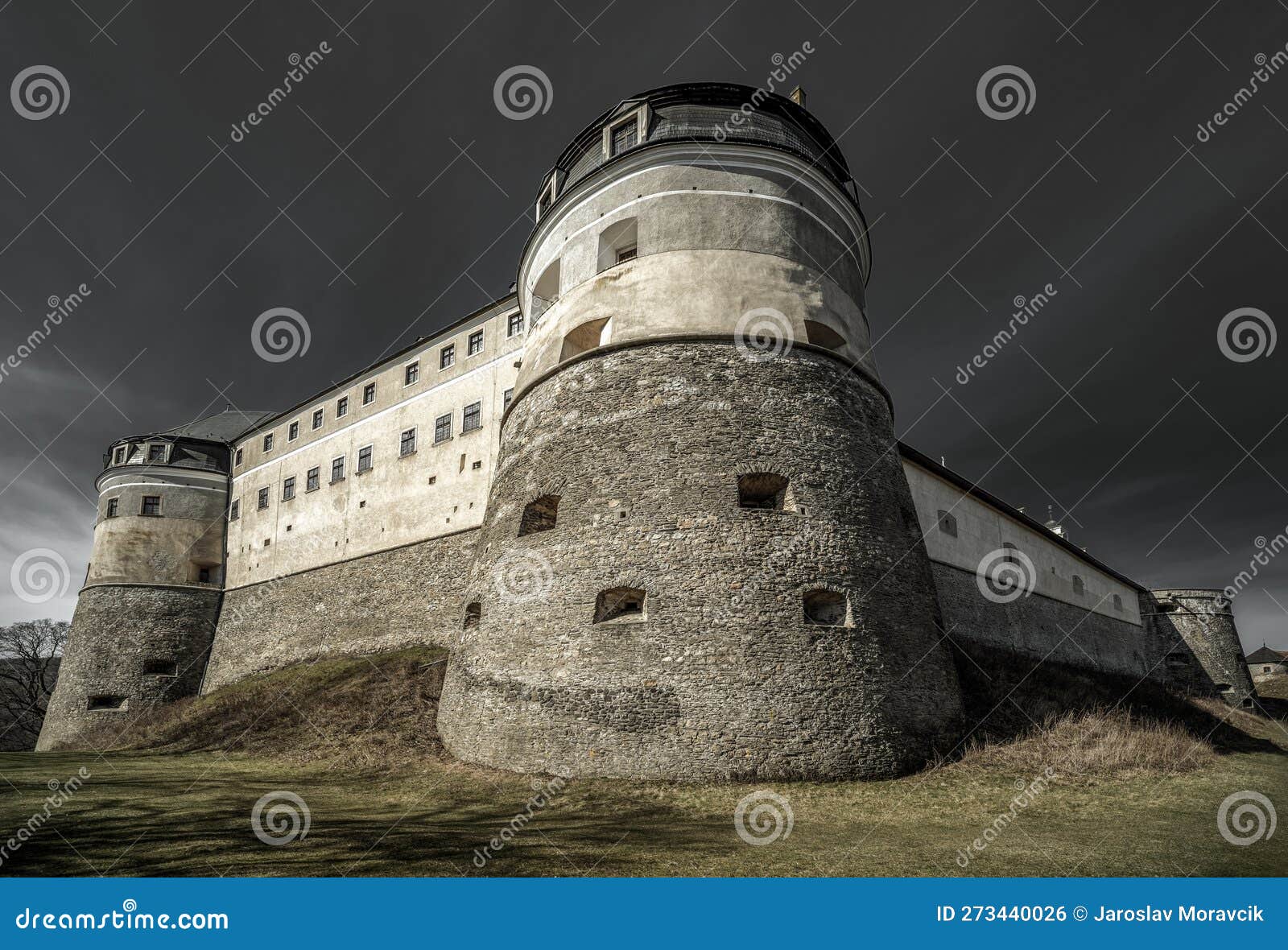 Castle Cerveny Kamen in Slovakia Stock Photo - Image of culture, europe ...
