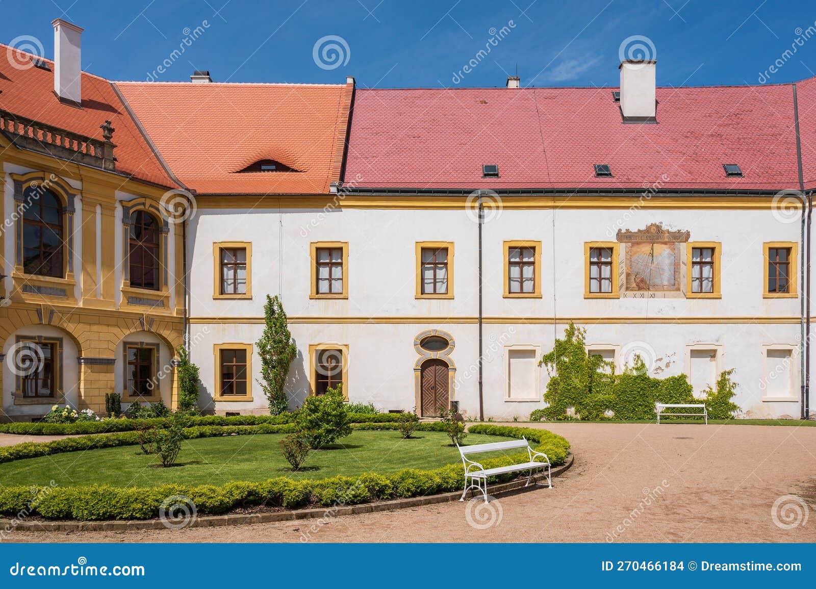 Castle and Chateau in Decin, Czech Republic Stock Photo - Image of ...