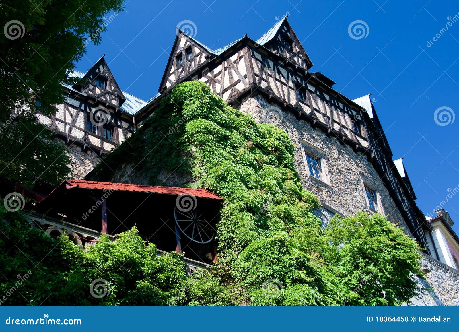 Castle - Cheastnuty Tarrace Editorial Stock Photo - Image of wall ...