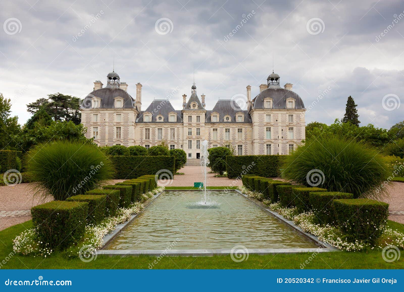 Castle of Cheverny stock photo. Image of castle, europe - 20520342