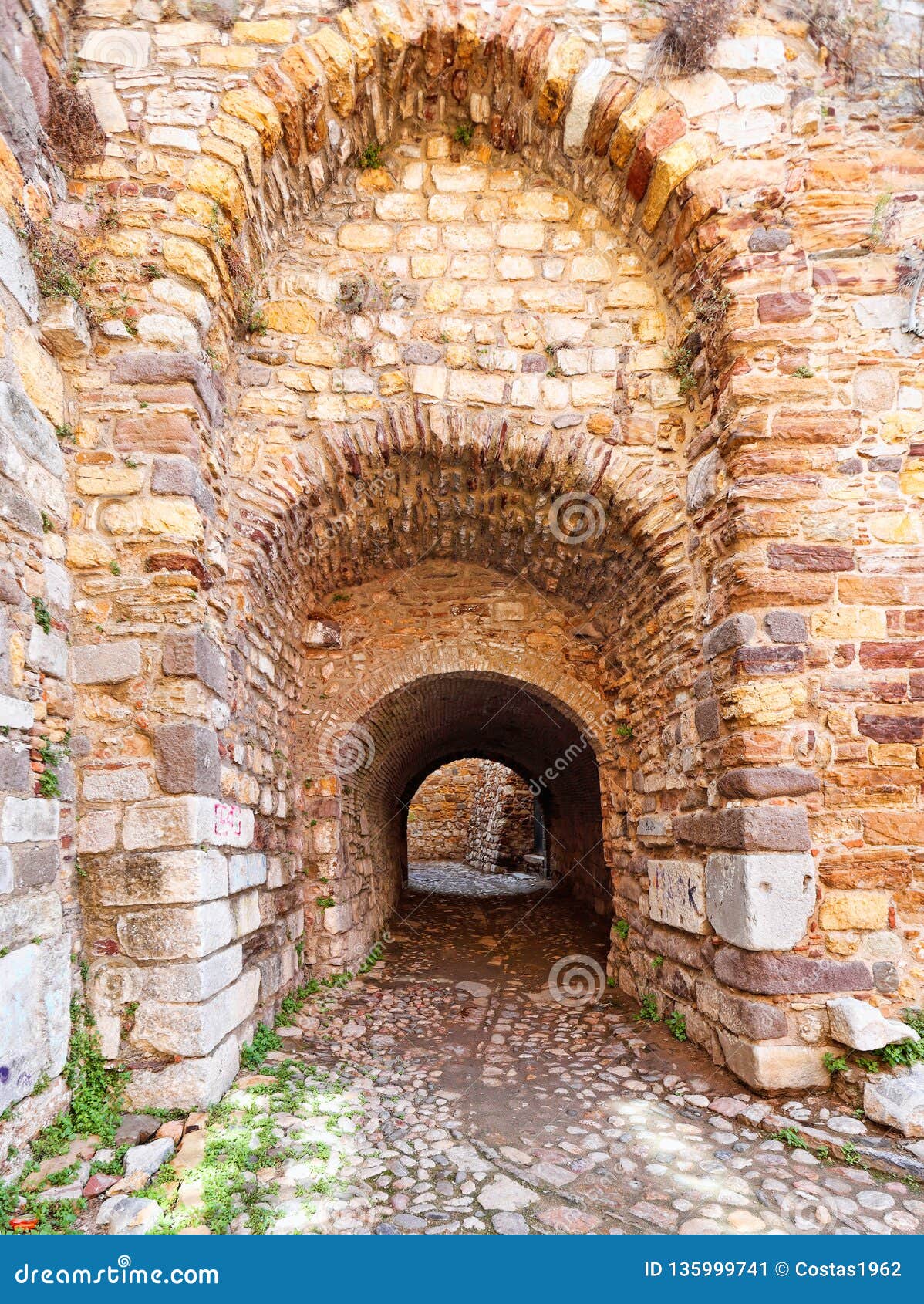 The Castle in the City of Chios, Greece Stock Image - Image of ...