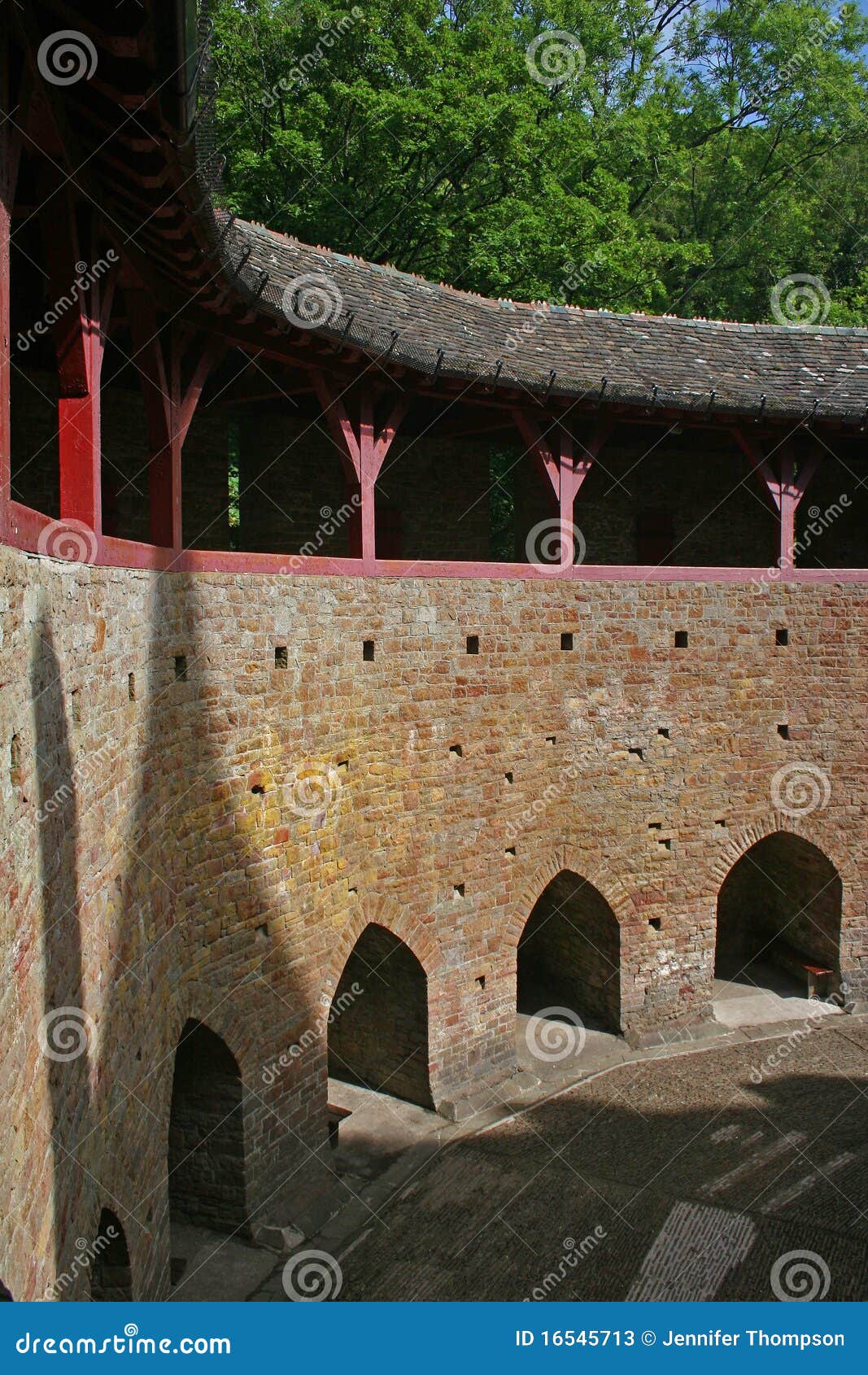 Castle Coch stock image. Image of ramparts, walls, coch - 16545713