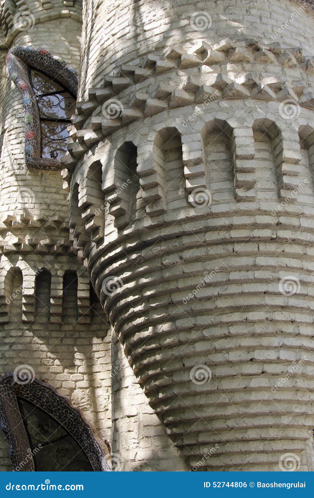 Castle Construction Details Stock Photo - Image of brick, construction ...