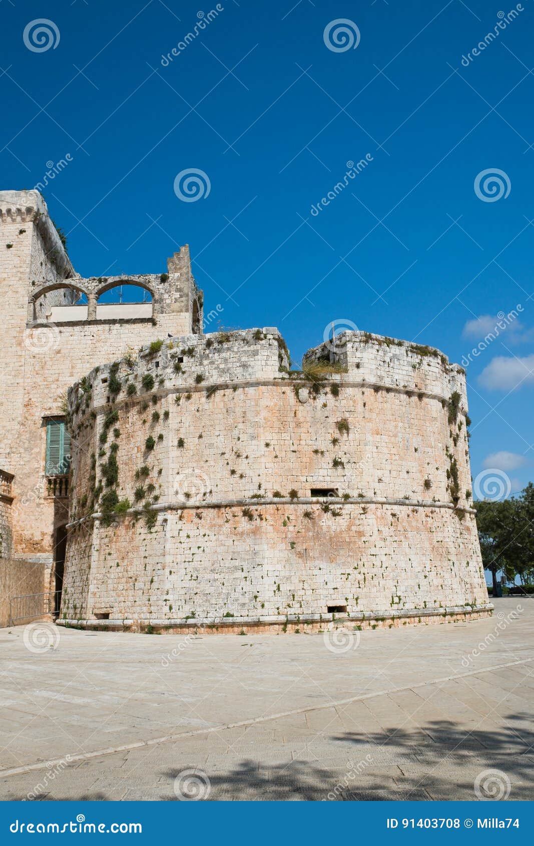 Castle of Conversano. Puglia. Italy Stock Photo - Image of apulia ...