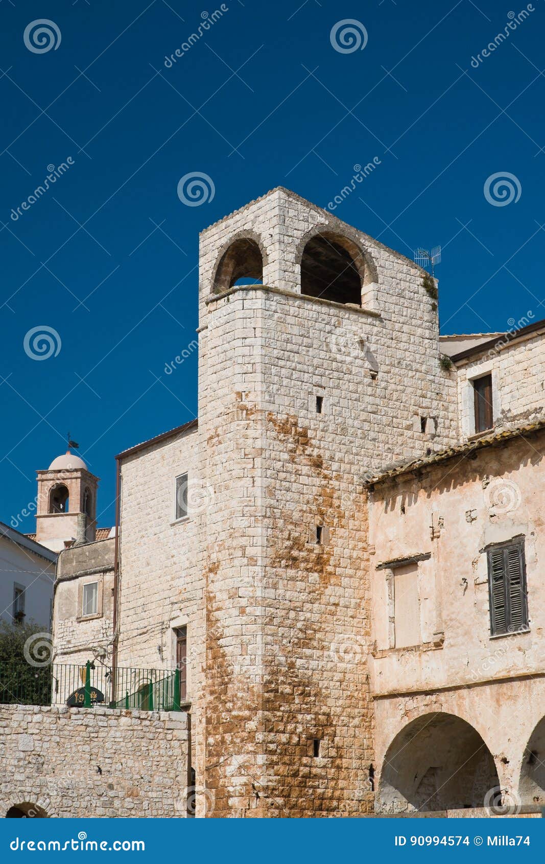 Castle of Conversano. Puglia. Italy Editorial Stock Image - Image of ...