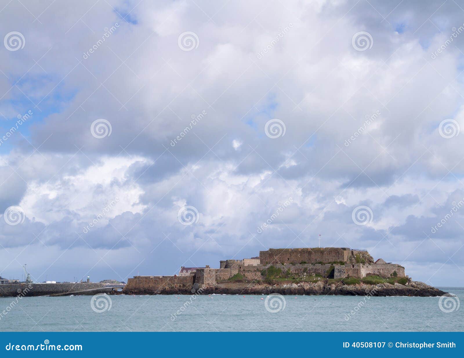 Castle cornet stock image. Image of ship, holiday, guernsey - 40508107