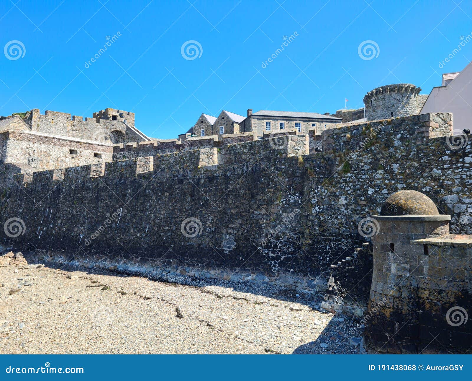 Castle Cornet, St Peter Port, Guernsey Channel Islands Stock Photo ...
