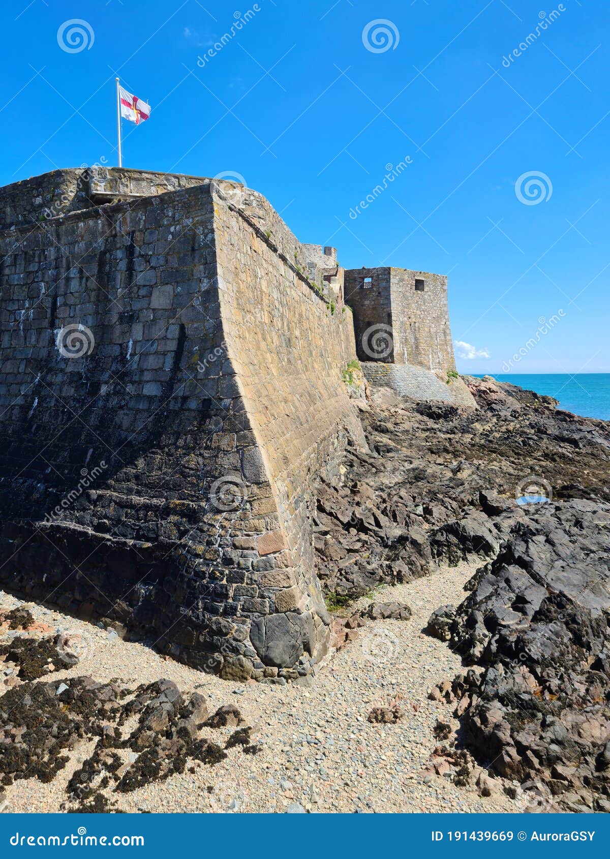 Castle Cornet, St Peter Port, Guernsey Channel Islands Stock Image ...