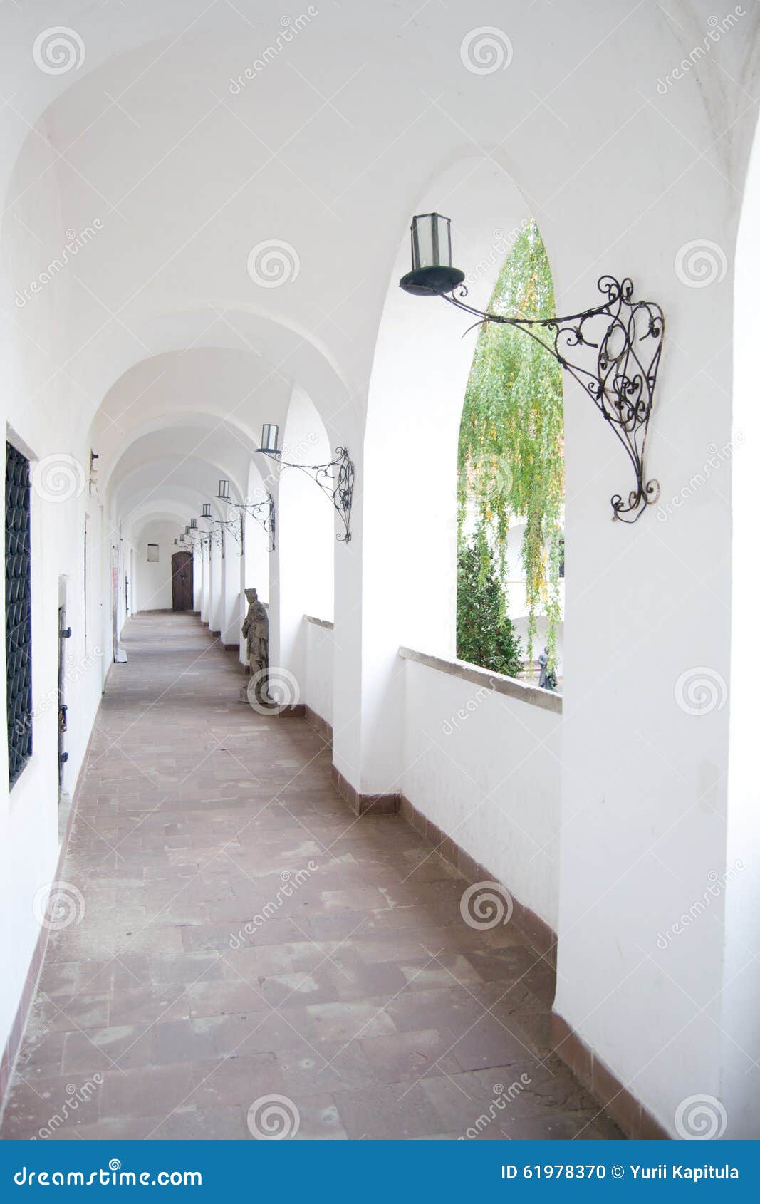 Castle corridor stock photo. Image of majestic, eras - 61978370