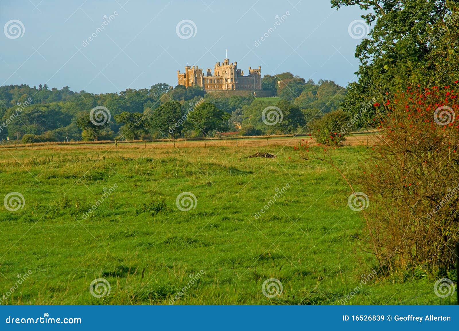 Castle and countryside stock image. Image of europe, buidling - 16526839