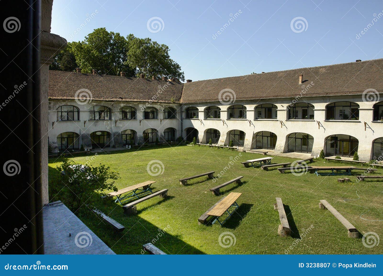 Castle Courtyard stock image. Image of prince, castle - 3238807