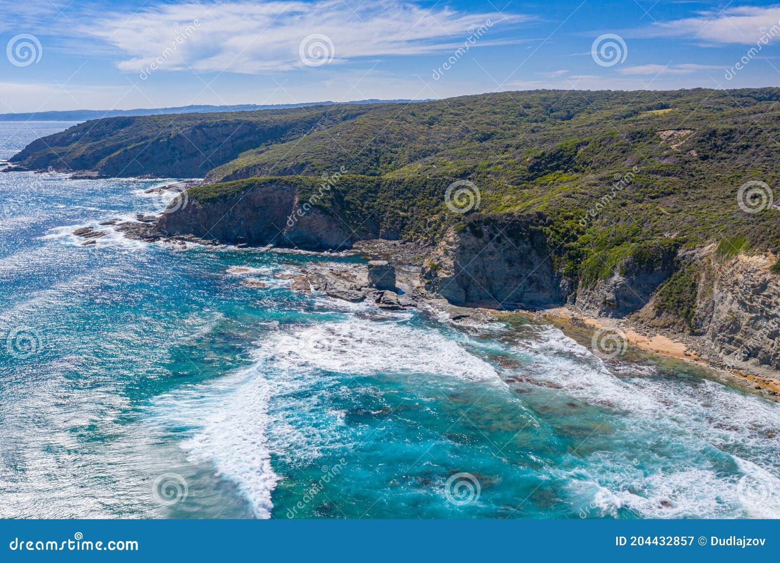 Castle Cove at Victoria, Australia Stock Image - Image of australian ...