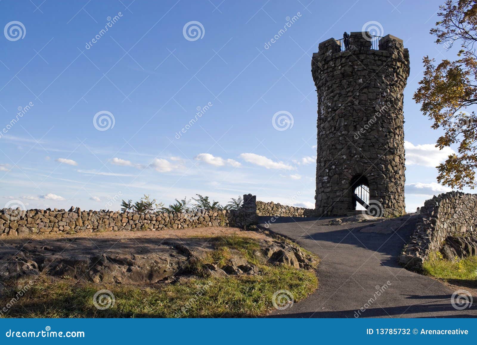 Castle Craig Tower stock photo. Image of north, fort - 13785732