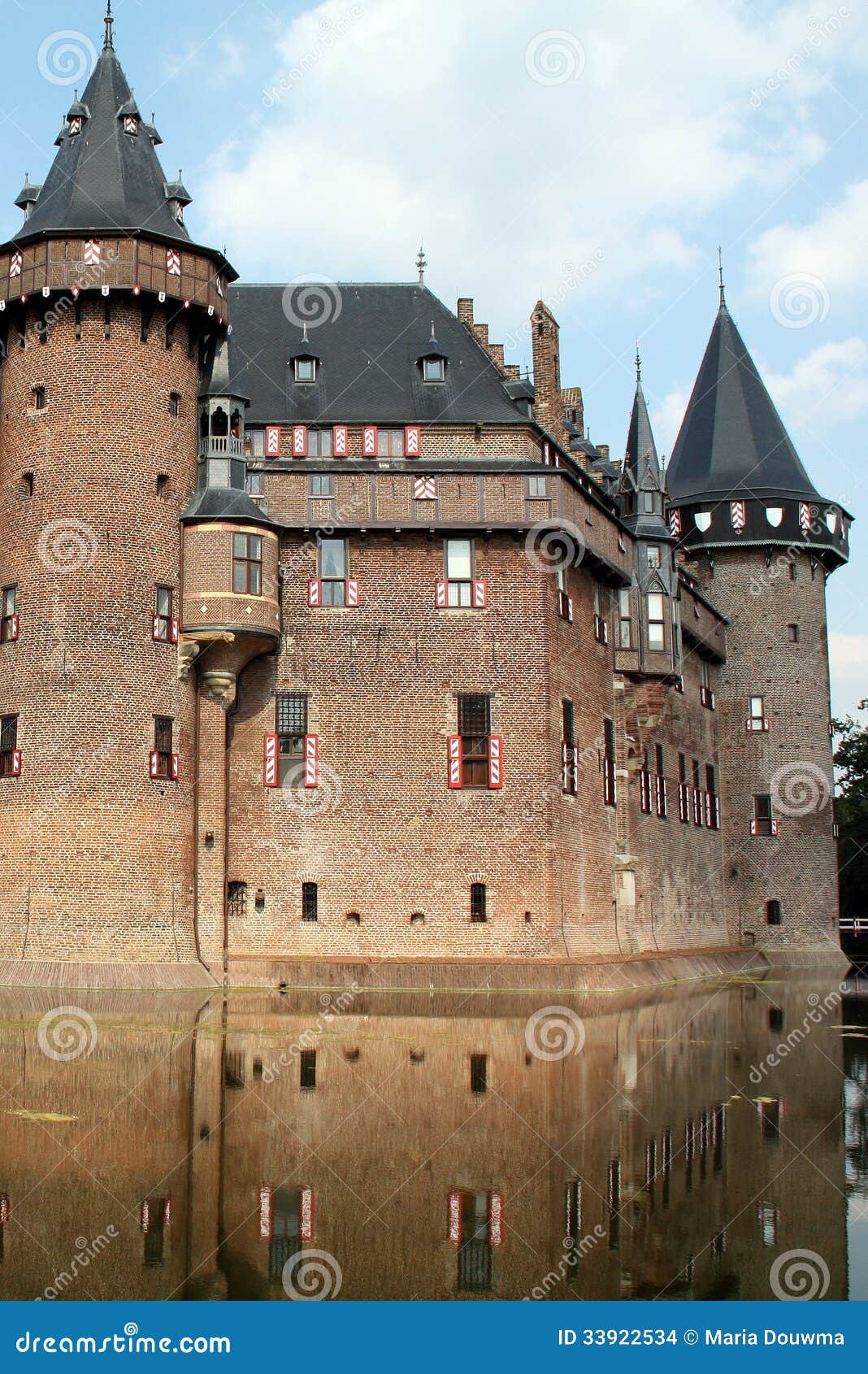 Castle de Haar imagen de archivo editorial. Imagen de vacaciones - 33922534