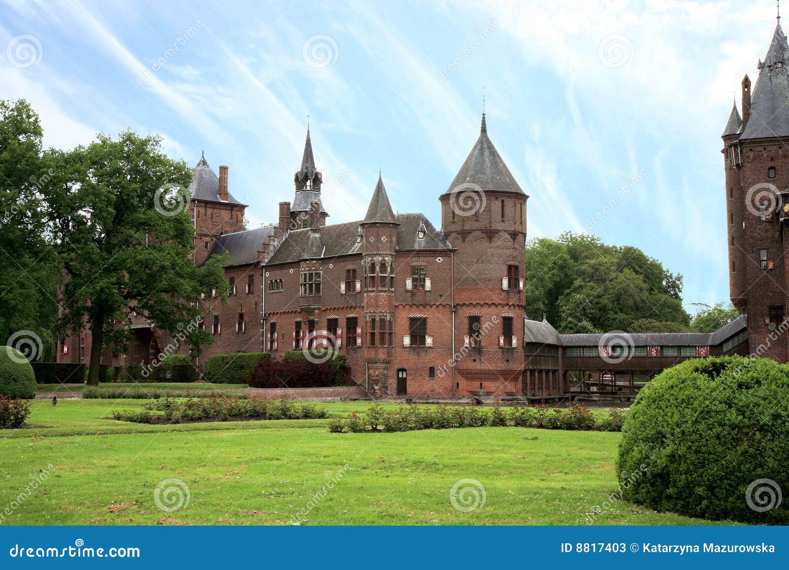 Castle De Haar, Netherlands Editorial Stock Photo - Image of grass ...