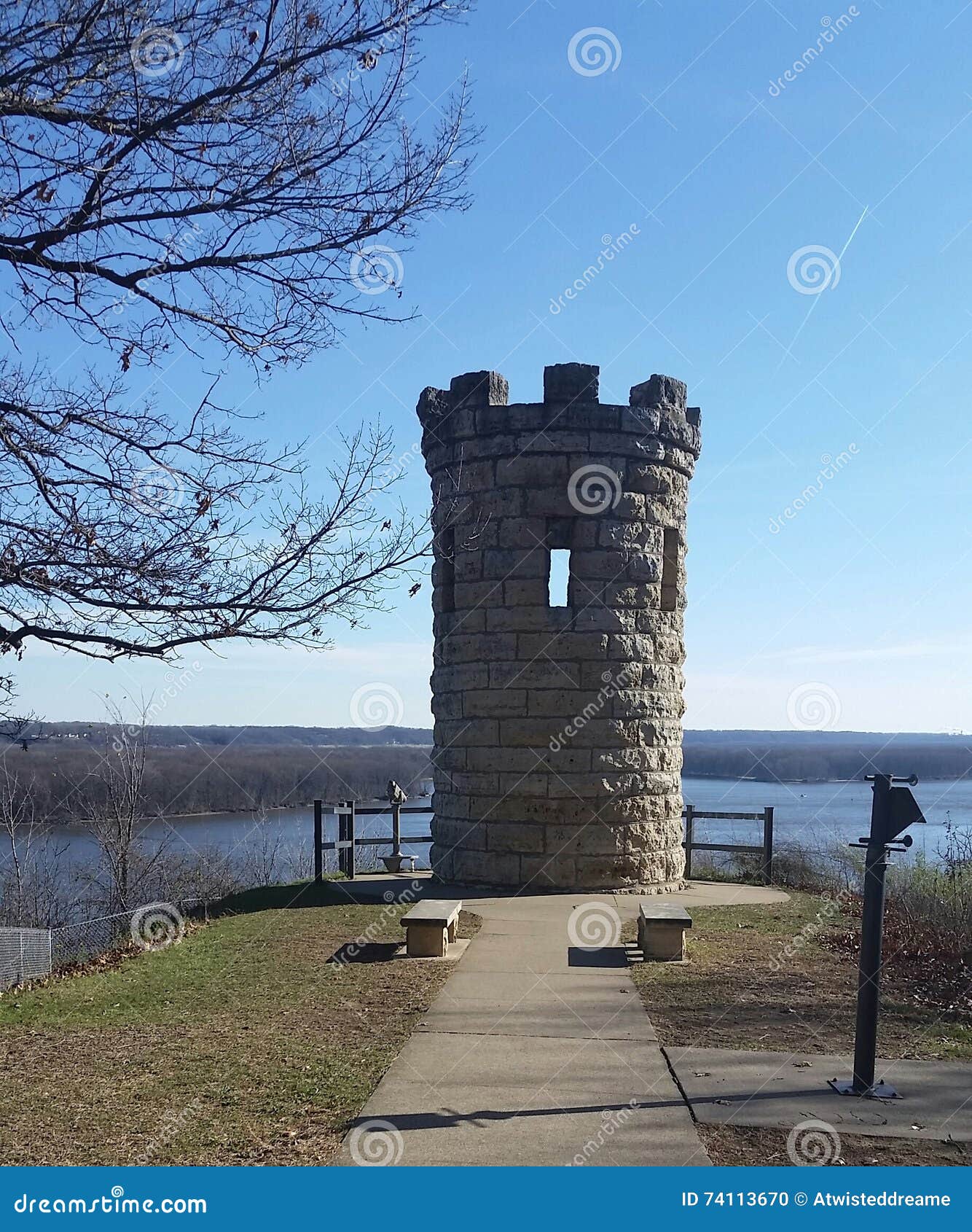 Castle stock photo. Image of travel, iowa, debuque, monument - 74113670