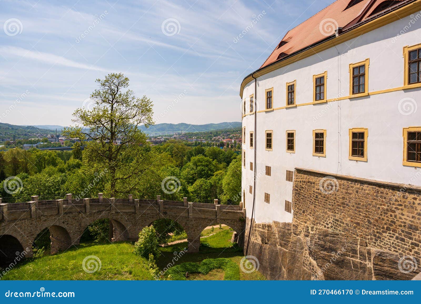 Castle in Decin, Czech Republic Stock Photo - Image of europe, republic ...