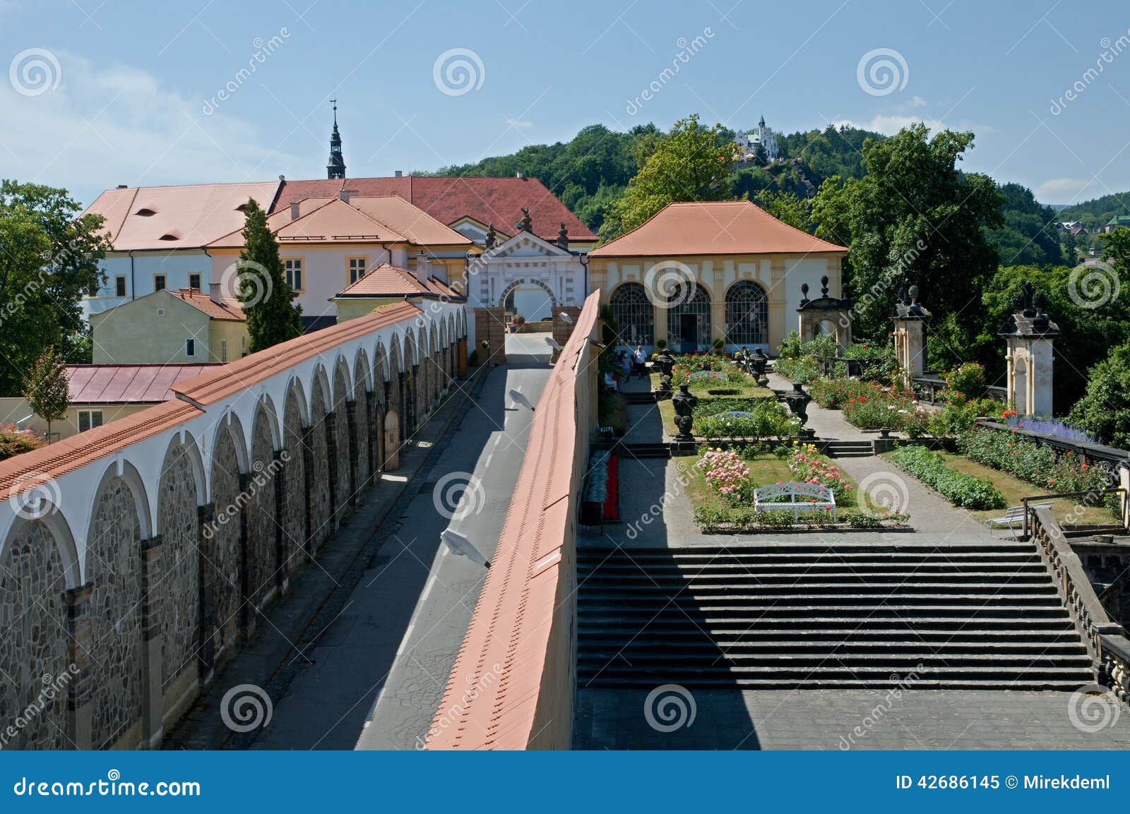 Castle Decin, Czech Republic Editorial Image - Image of europe ...
