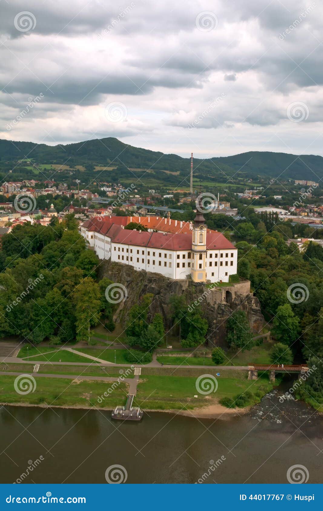 Castle Decin stock image. Image of bohemica, city, czech - 44017767