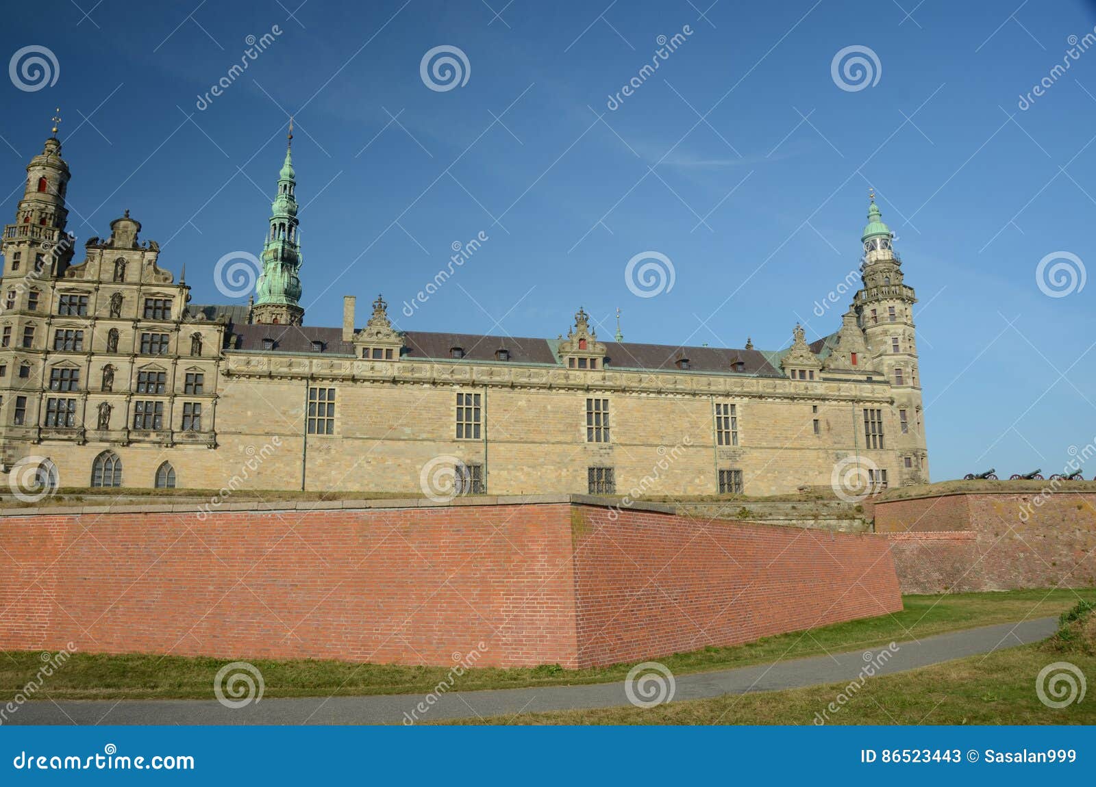 Castle Defences stock image. Image of defence, building - 86523443