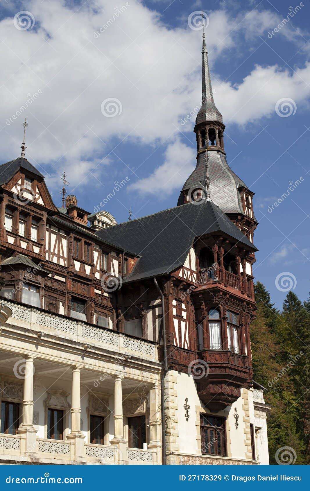 Castle details stock image. Image of architectural, europe - 27178329