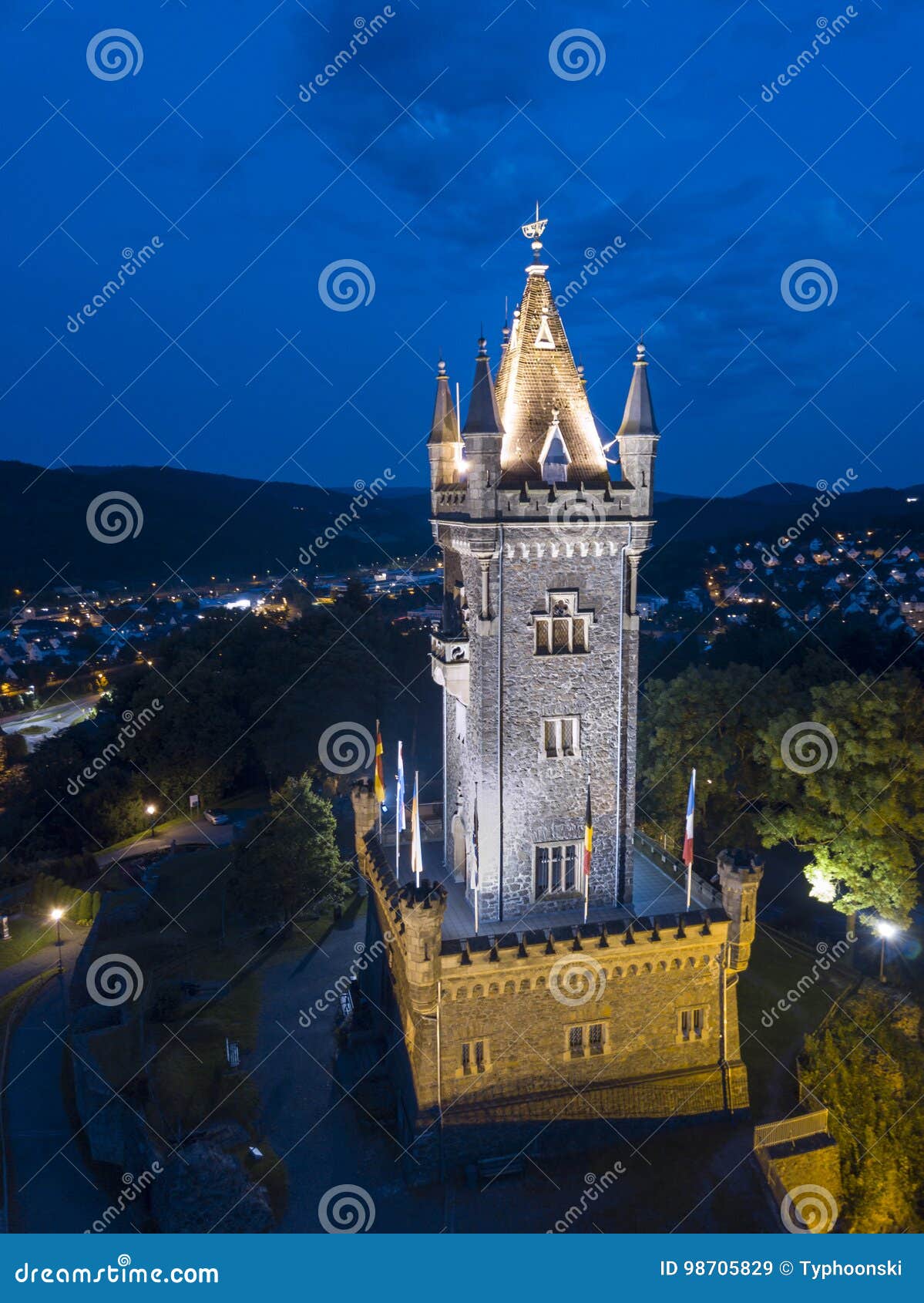 Castle of Dillenburg, Germany Stock Image - Image of vertical, dill ...