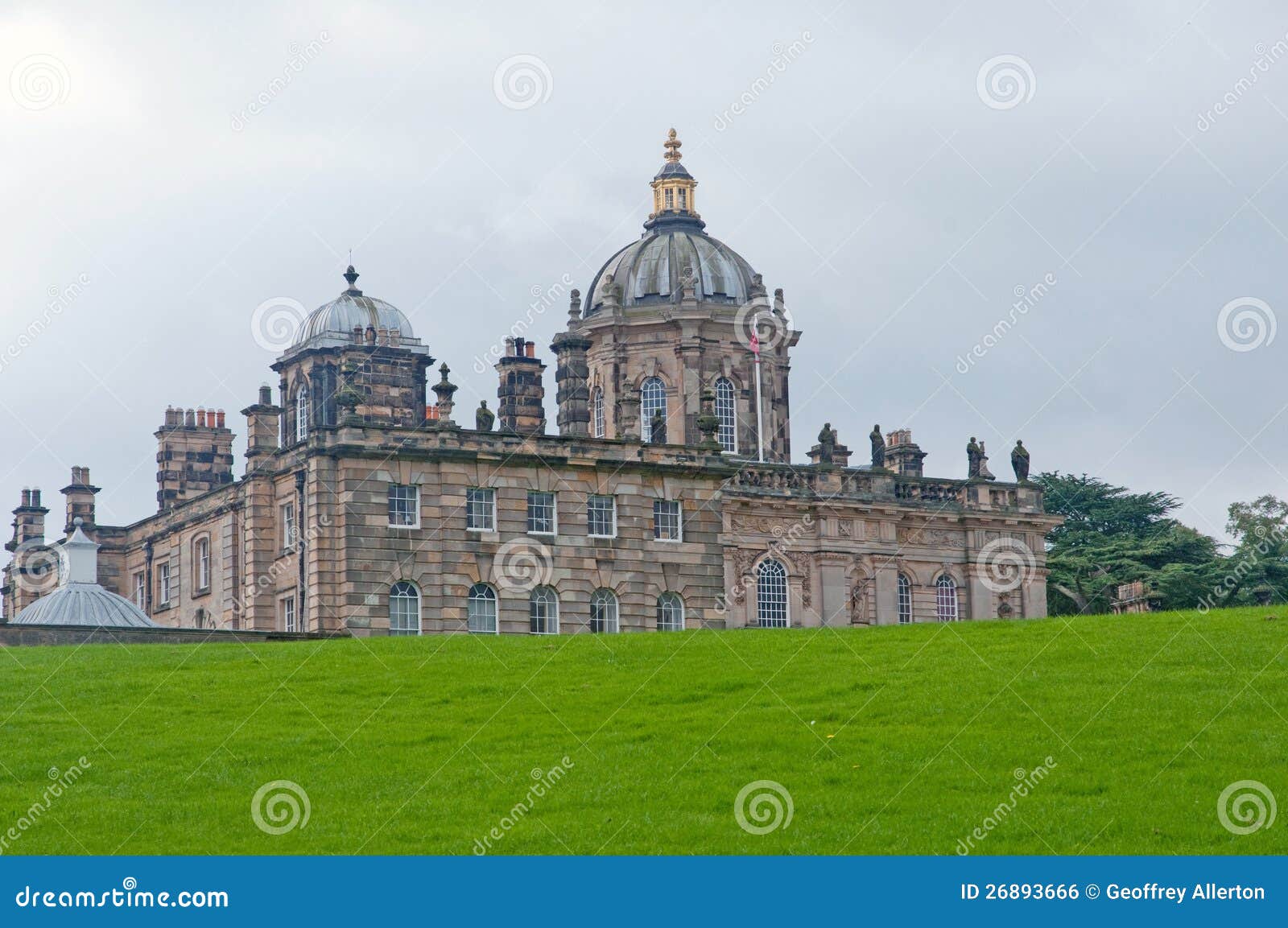 Castle and dome stock photo. Image of europe, estate - 26893666