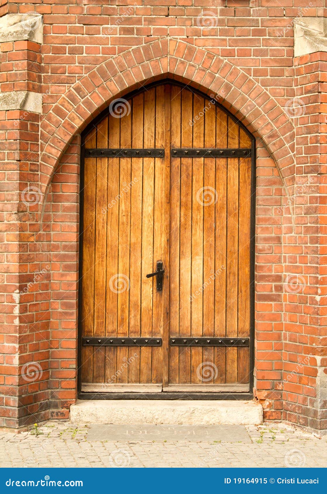 Castle door stock image. Image of door, aged, brown, background - 19164915