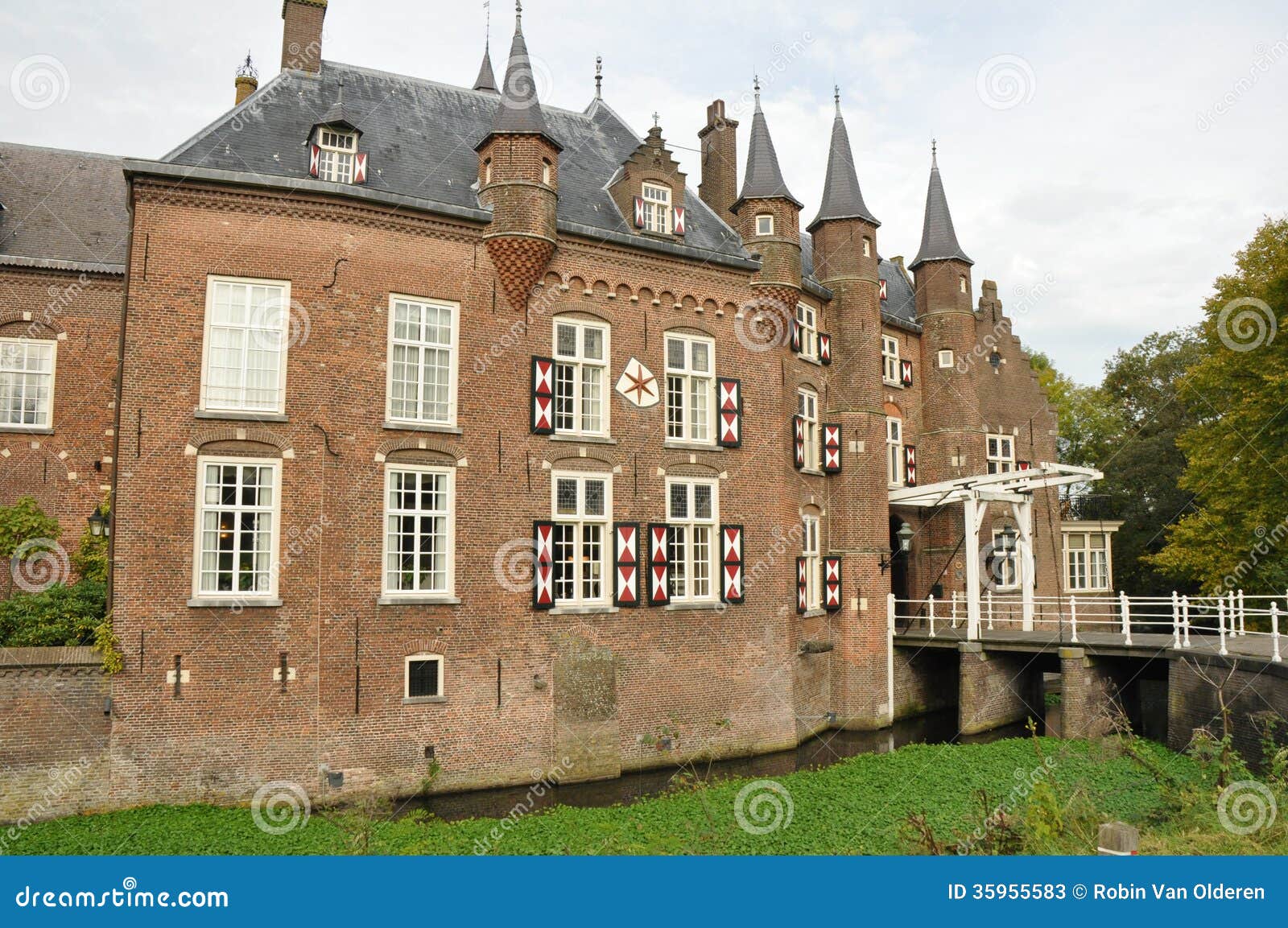 Castle stock image. Image of maurick, brown, drawbridge - 35955583