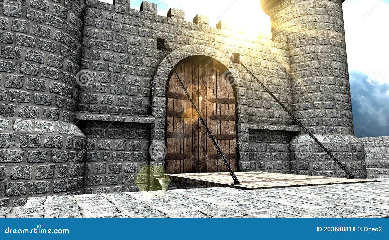 Medieval Castle Drawbridge