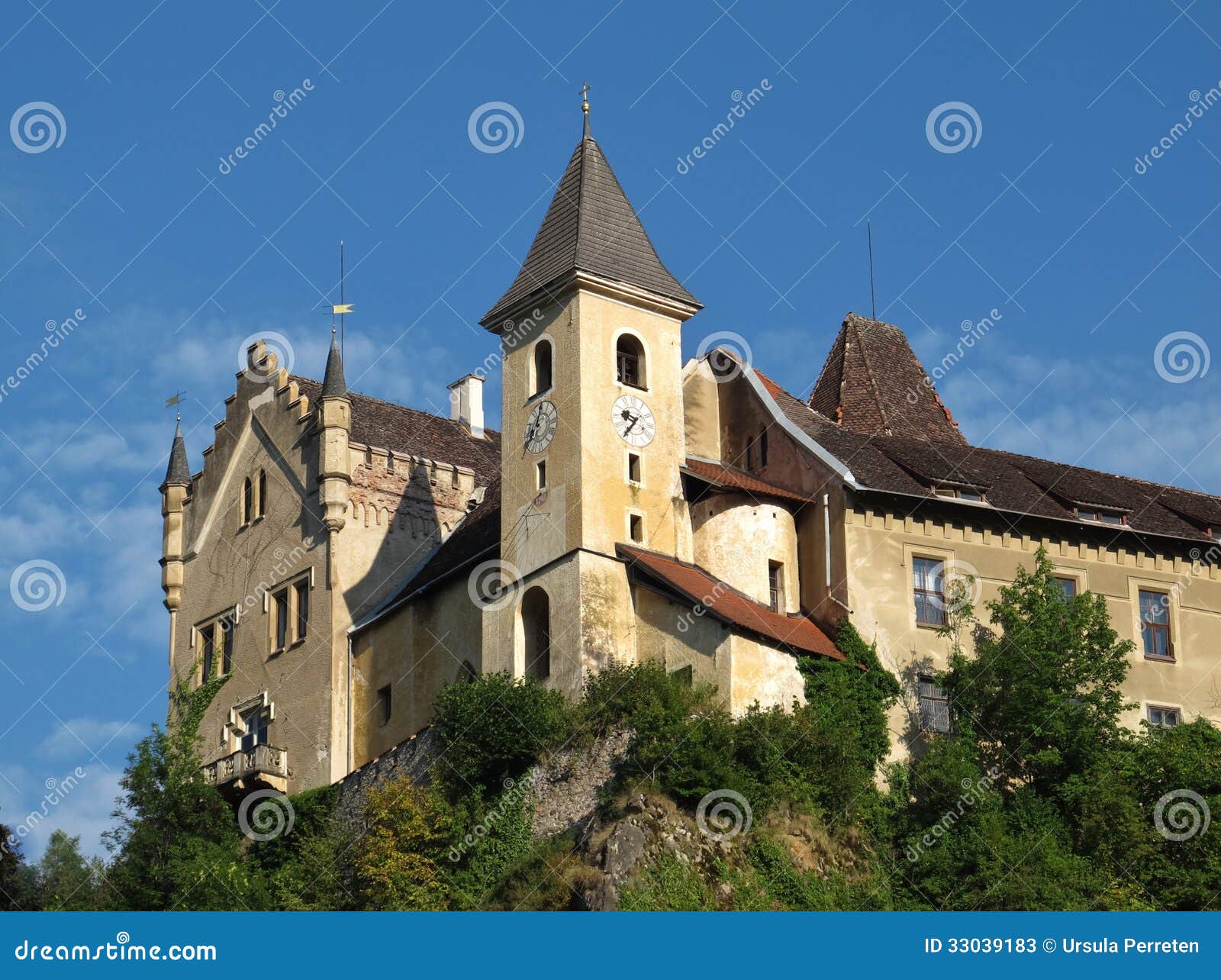 Castle Eberstein, Austria stock image. Image of veit - 33039183