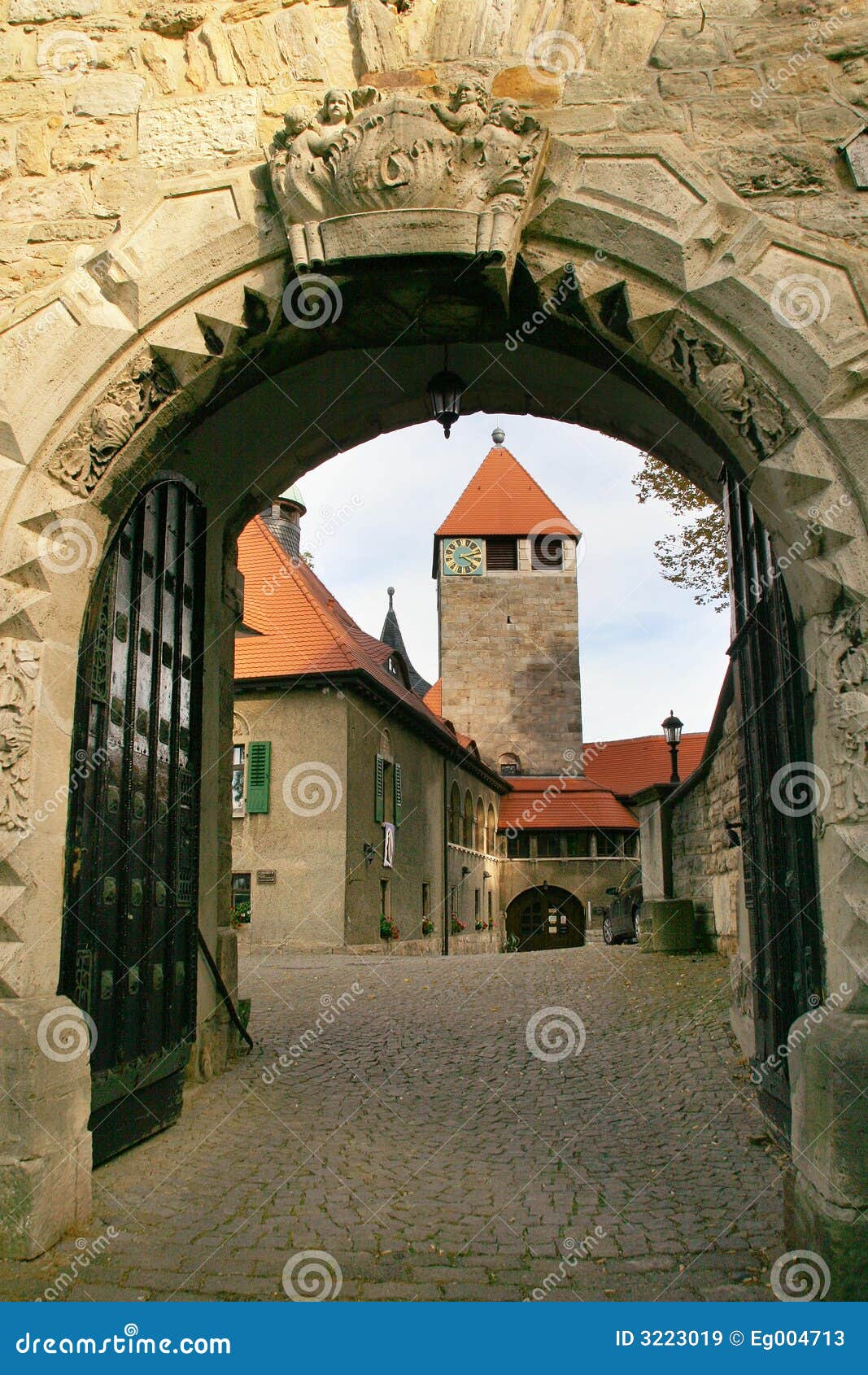 Castle of Elgersburg stock image. Image of antique, europe - 3223019