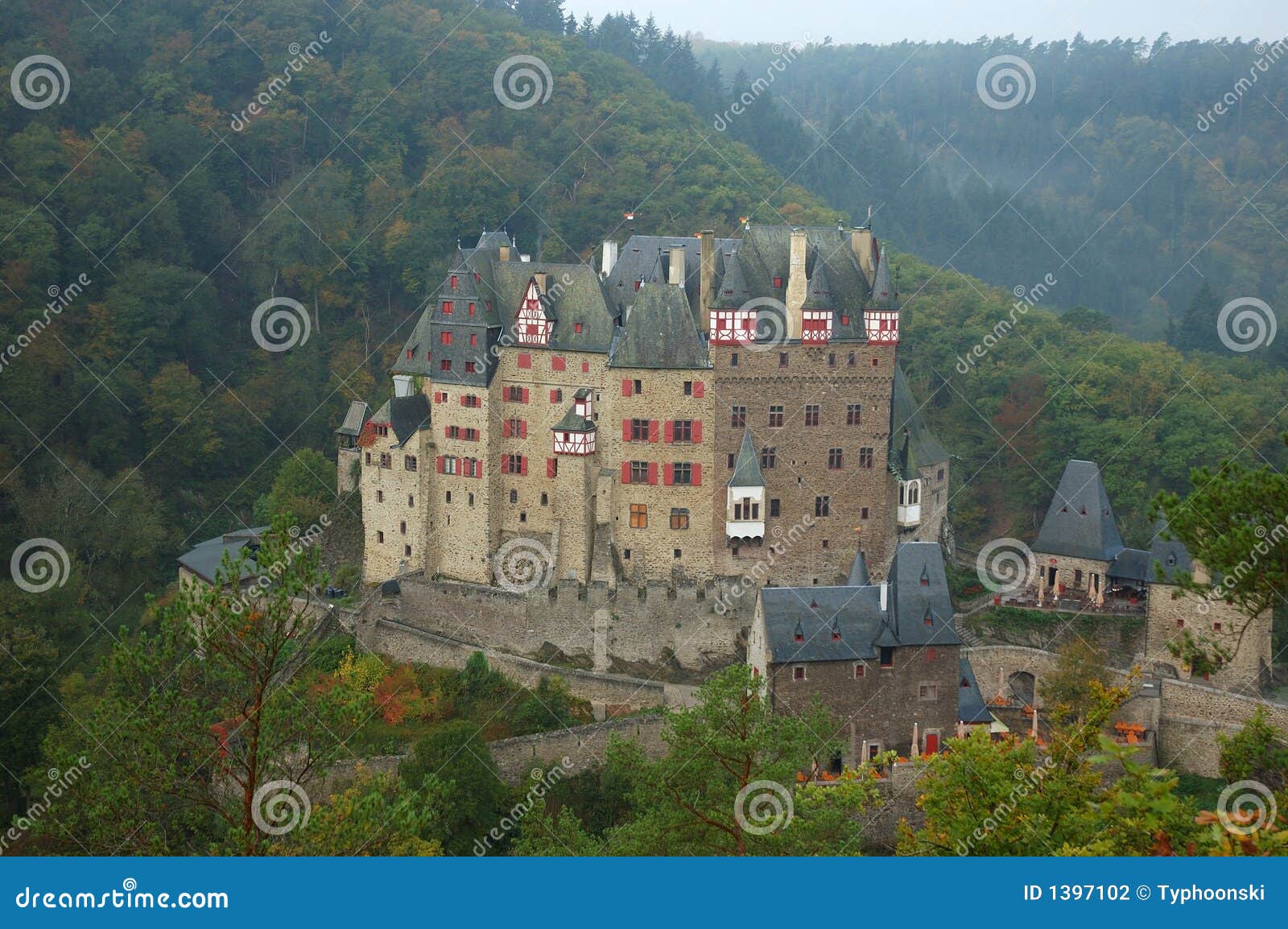 Castle Eltz stock photo. Image of house, ancient, eltz - 1397102