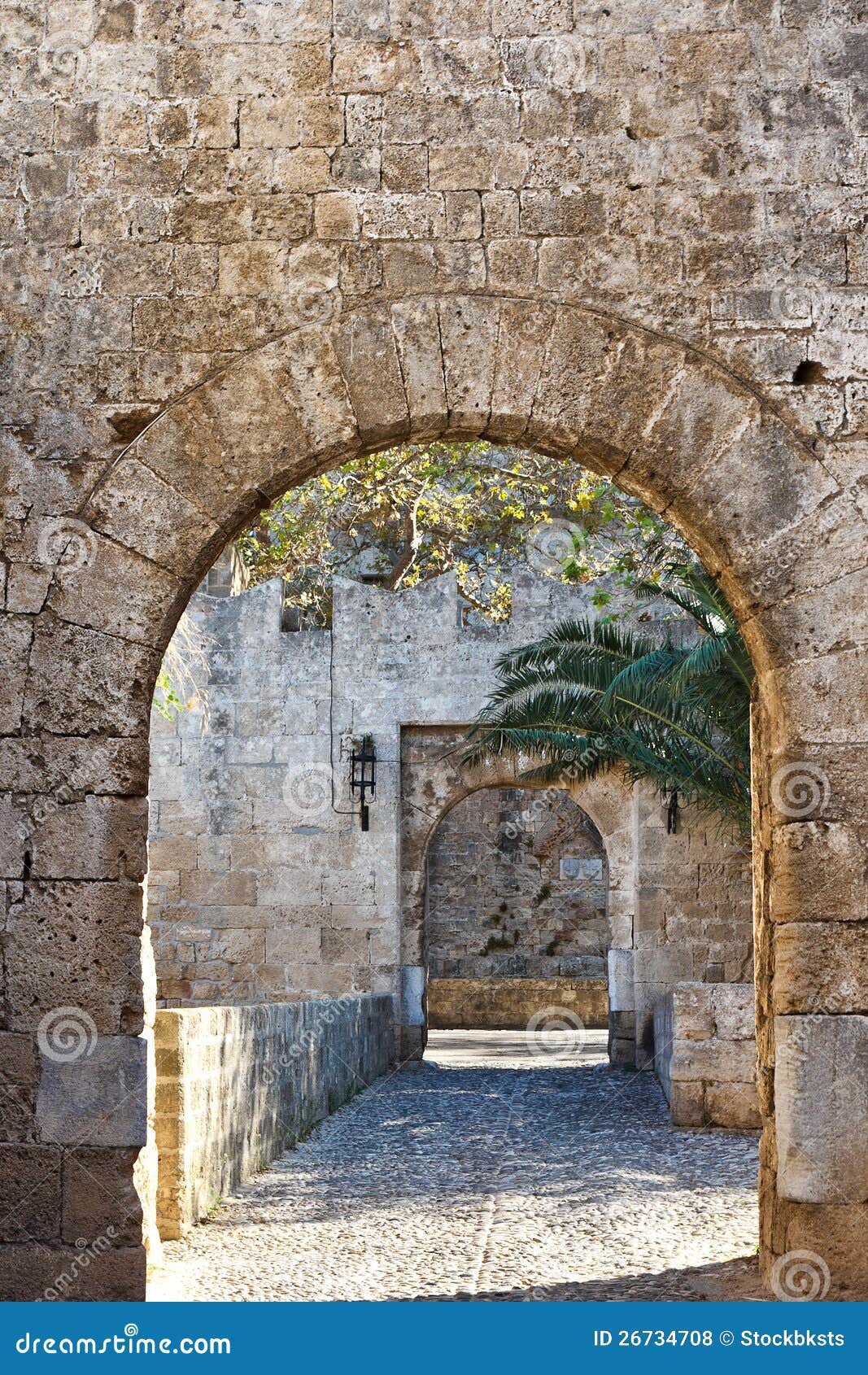 Castle entrance stock photo. Image of building, archaeology - 26734708