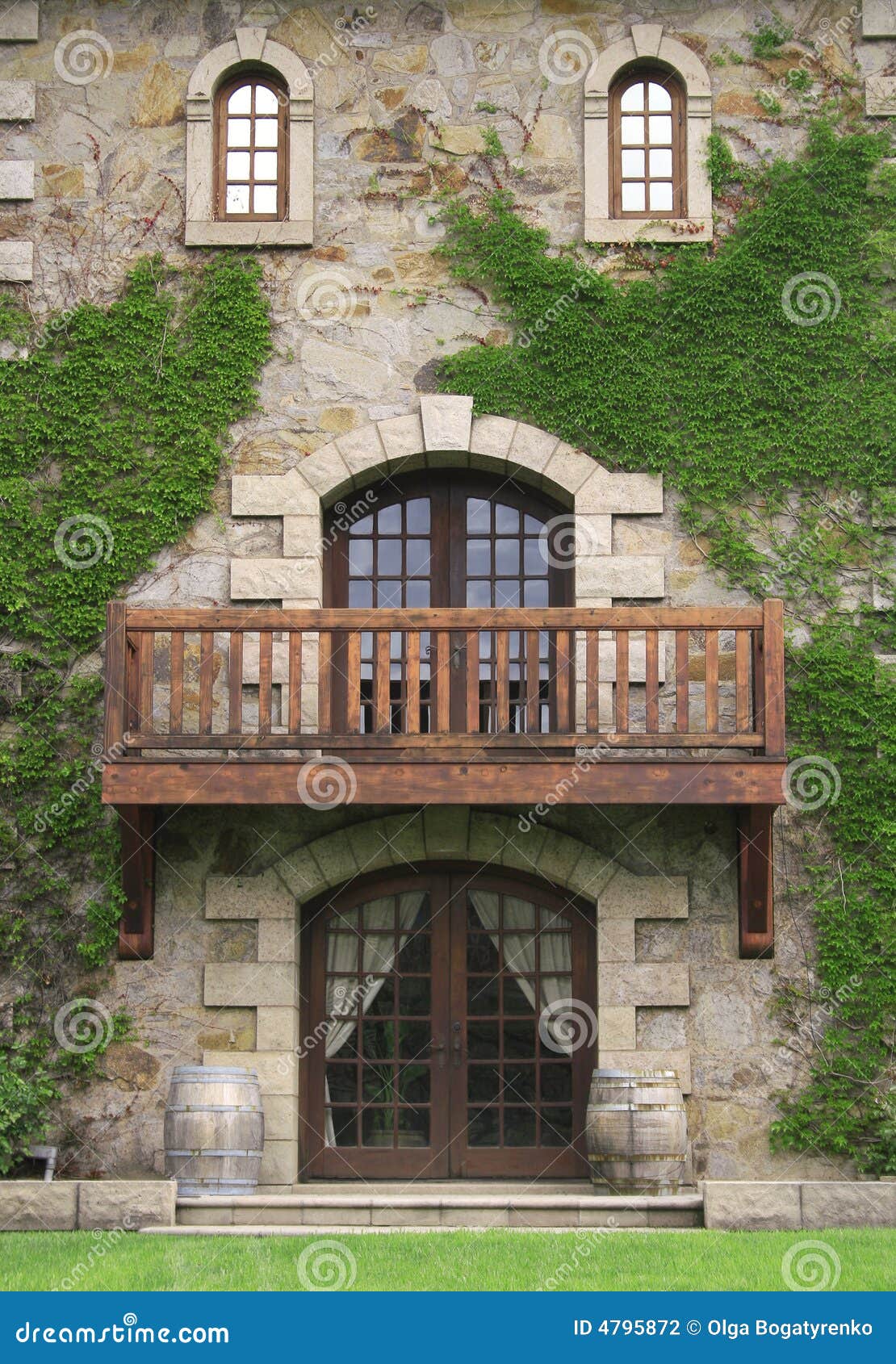 Castle entrance stock photo. Image of detail, glass, facade - 4795872
