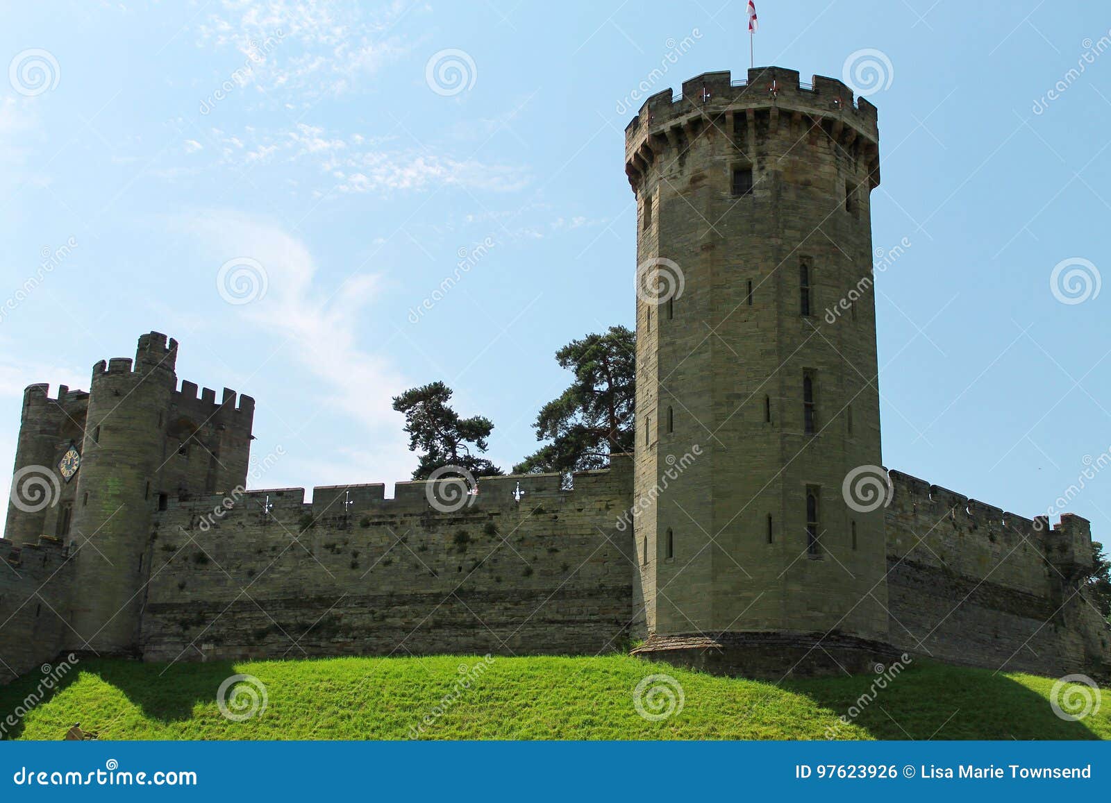 Old Castle Turret Of Yamato-Koriyama Castle Editorial Photo ...