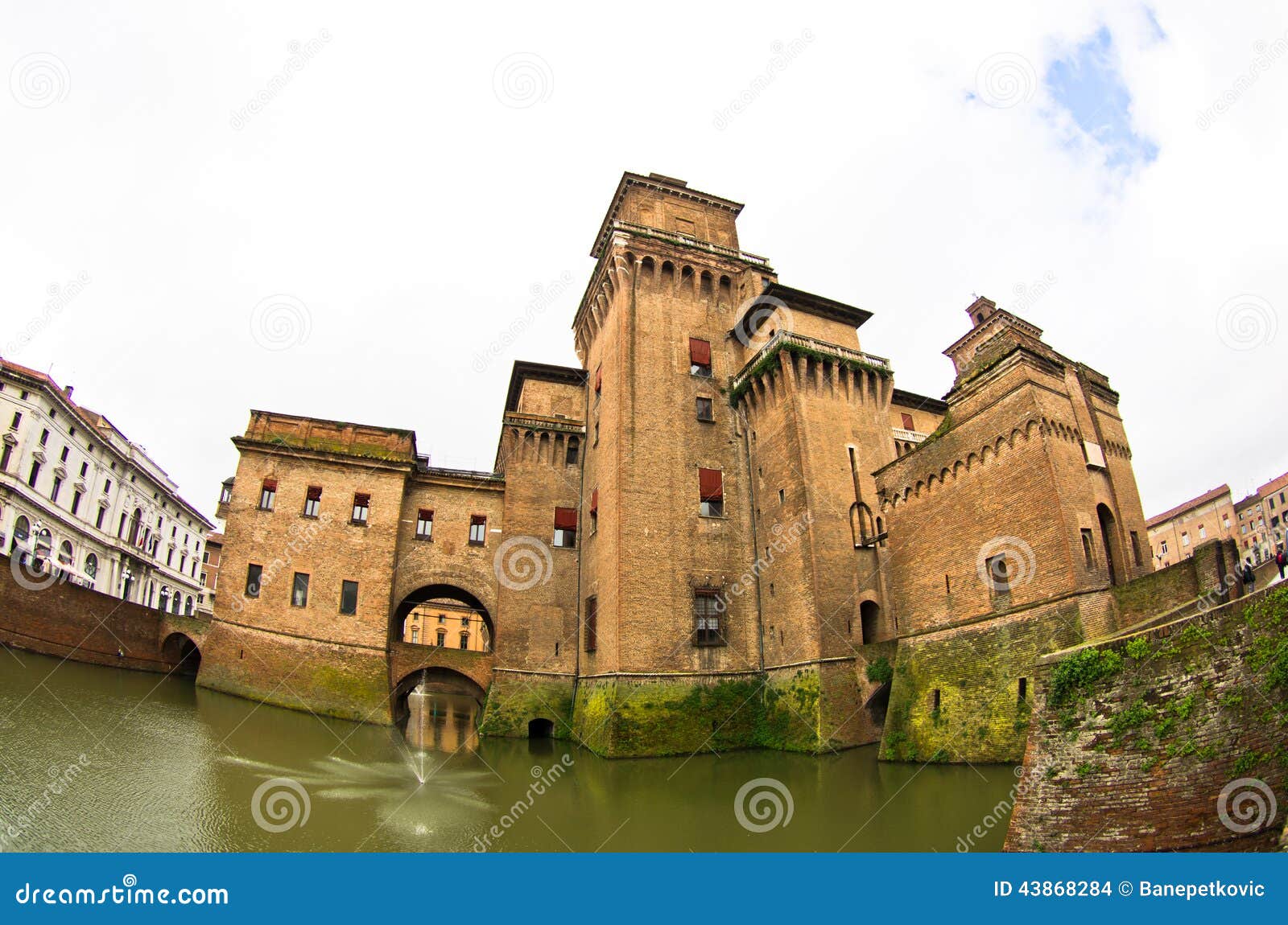 Castle Estense, City of Ferrara, Province Emilia-Romagna Stock Photo ...