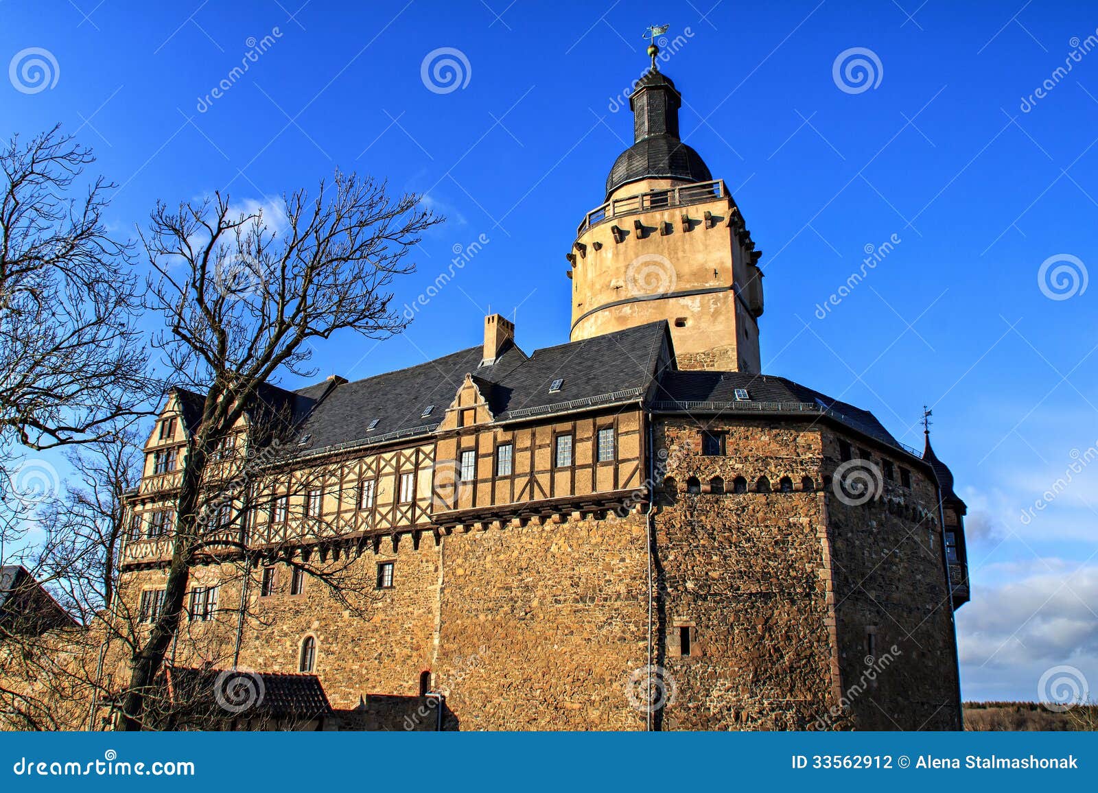 Castle Falkenstein in Germany Stock Photo - Image of house, fairy: 33562912