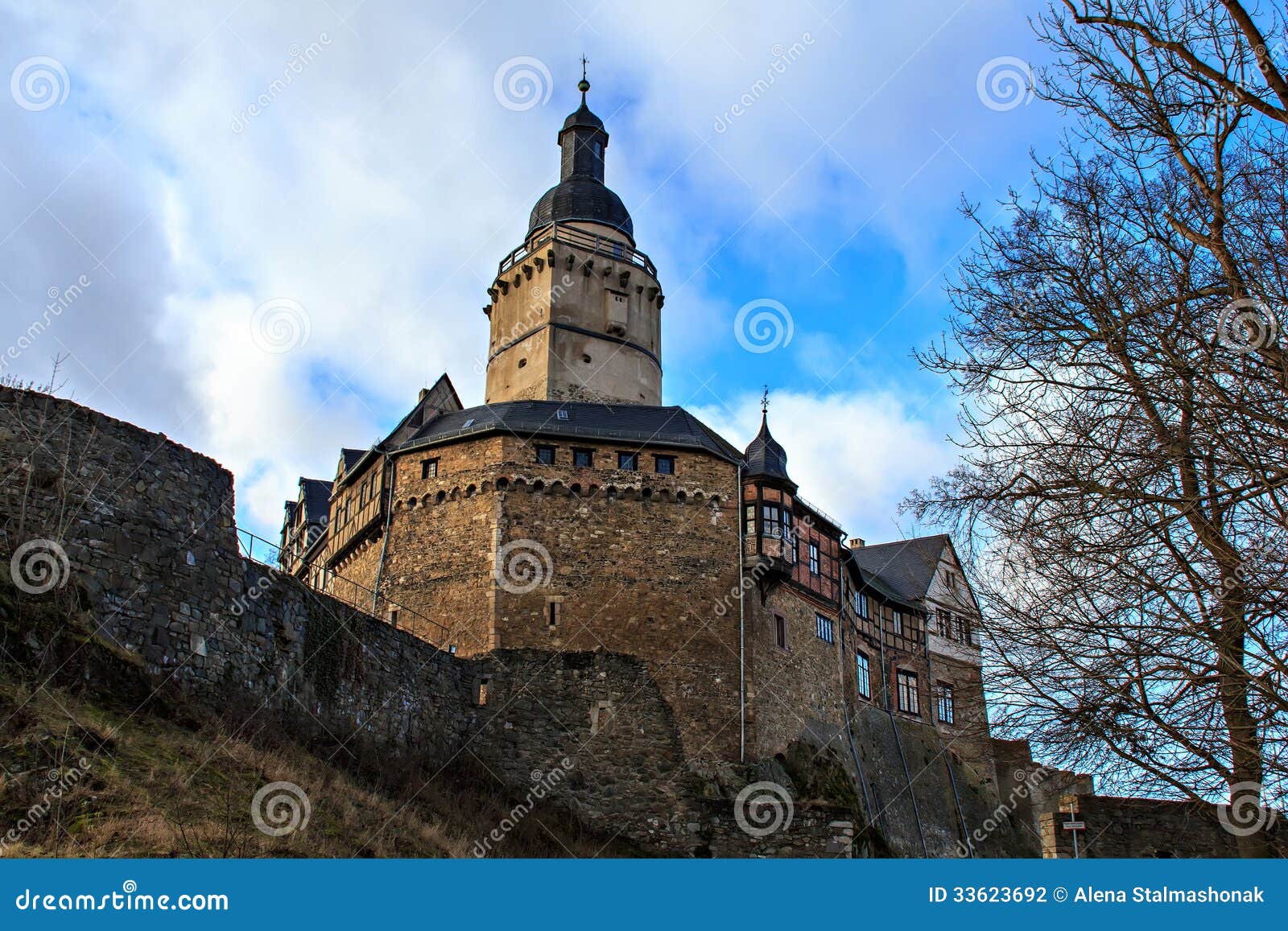 Castle Falkenstein stock photo. Image of house, monument - 33623692