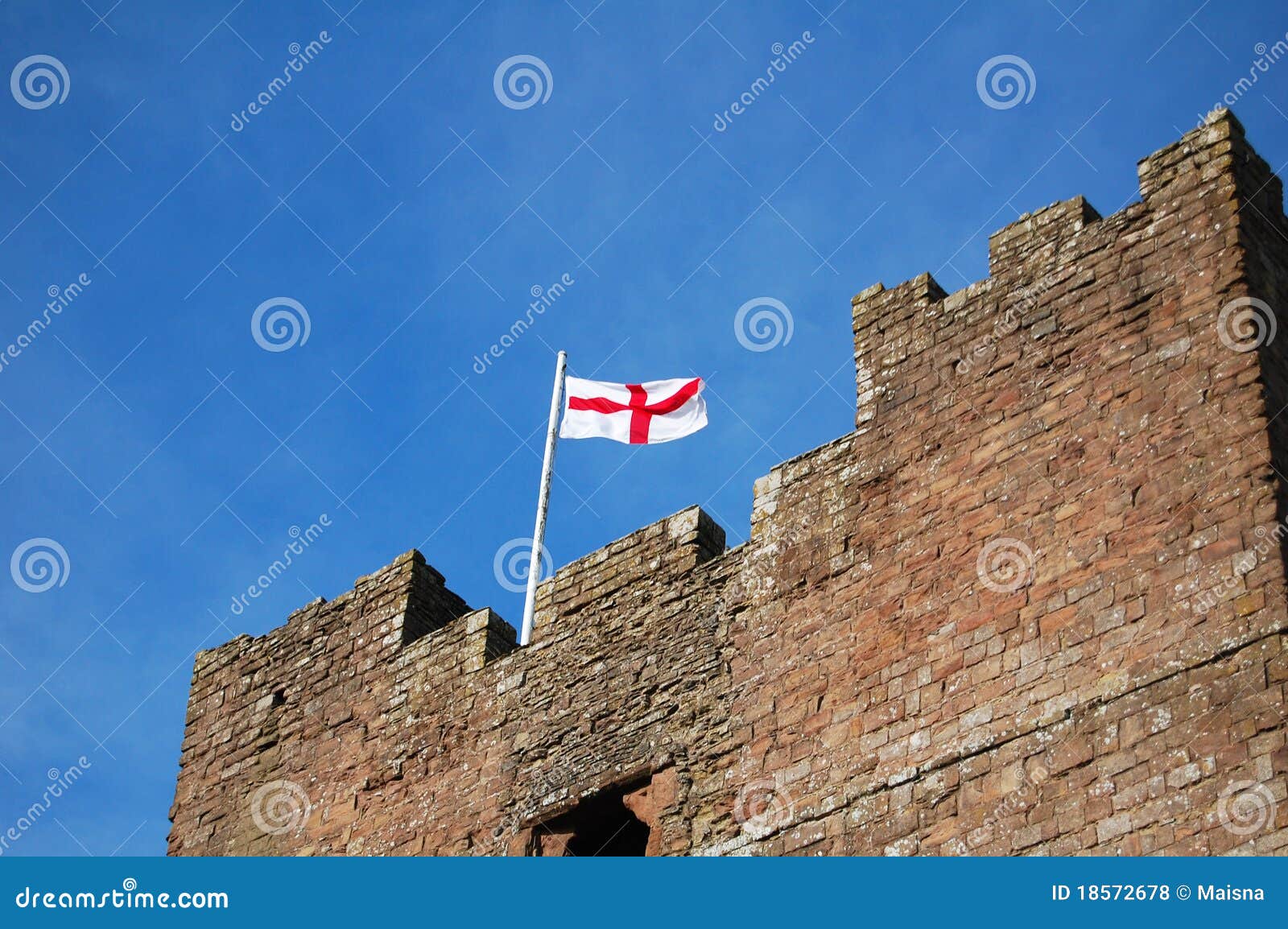 Castle flag stock photo. Image of united, historic, history - 18572678