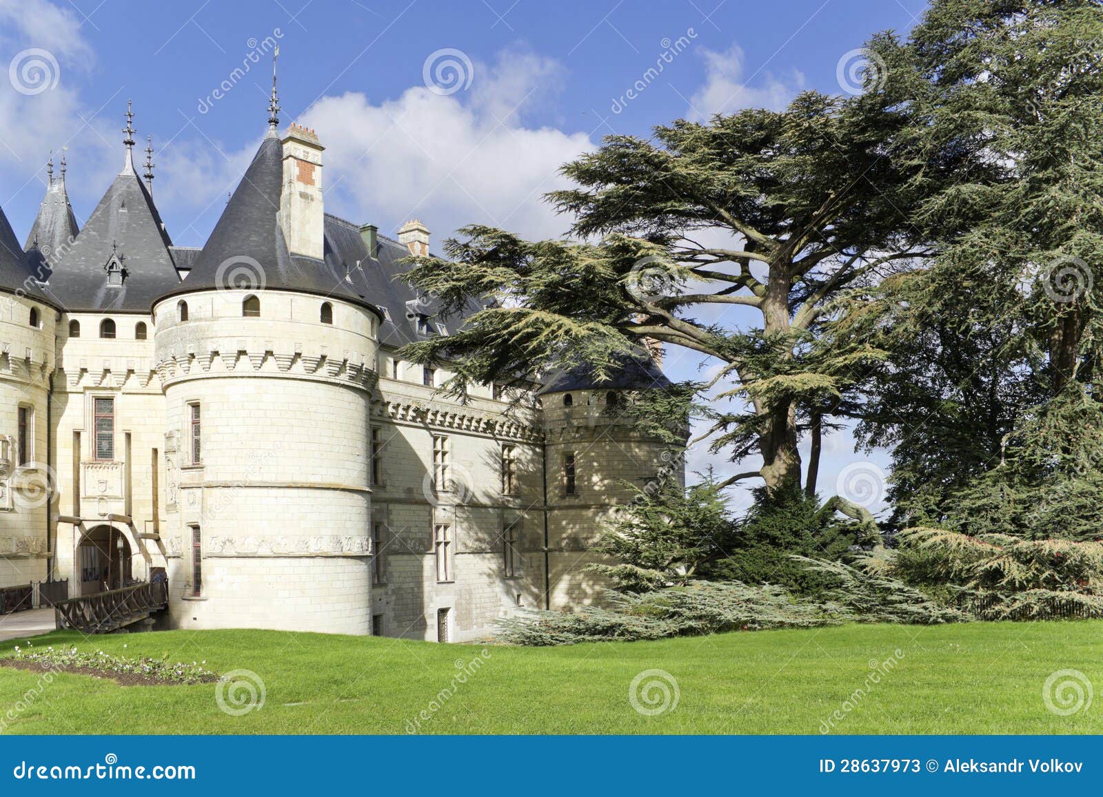 Castle in forest stock image. Image of tower, ancient - 28637973