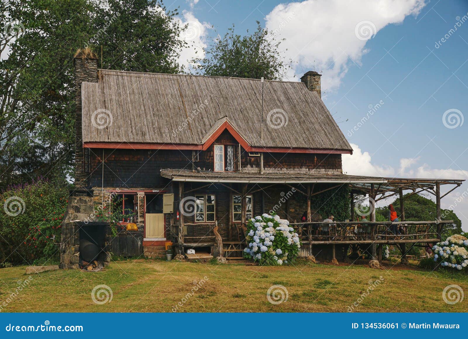 Castle Forest Lodge in Kenya Editorial Photo - Image of lodge, kamweti ...