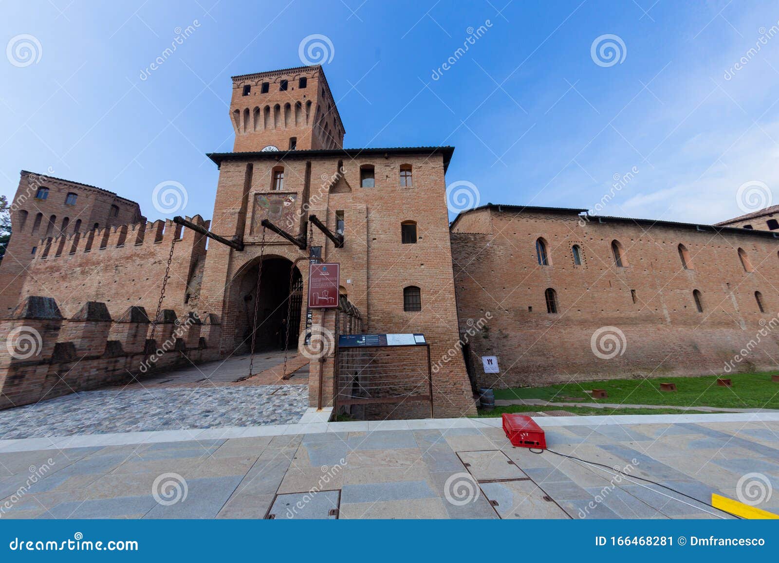 Castle of Formigine Modena Italy Stock Image - Image of medieval, black ...