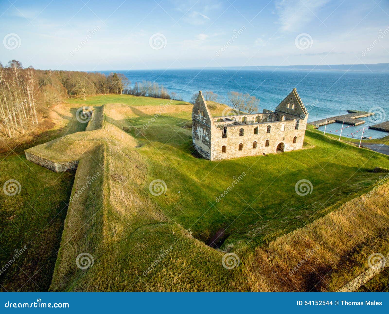 Castle and fortification stock photo. Image of ancient - 64152544