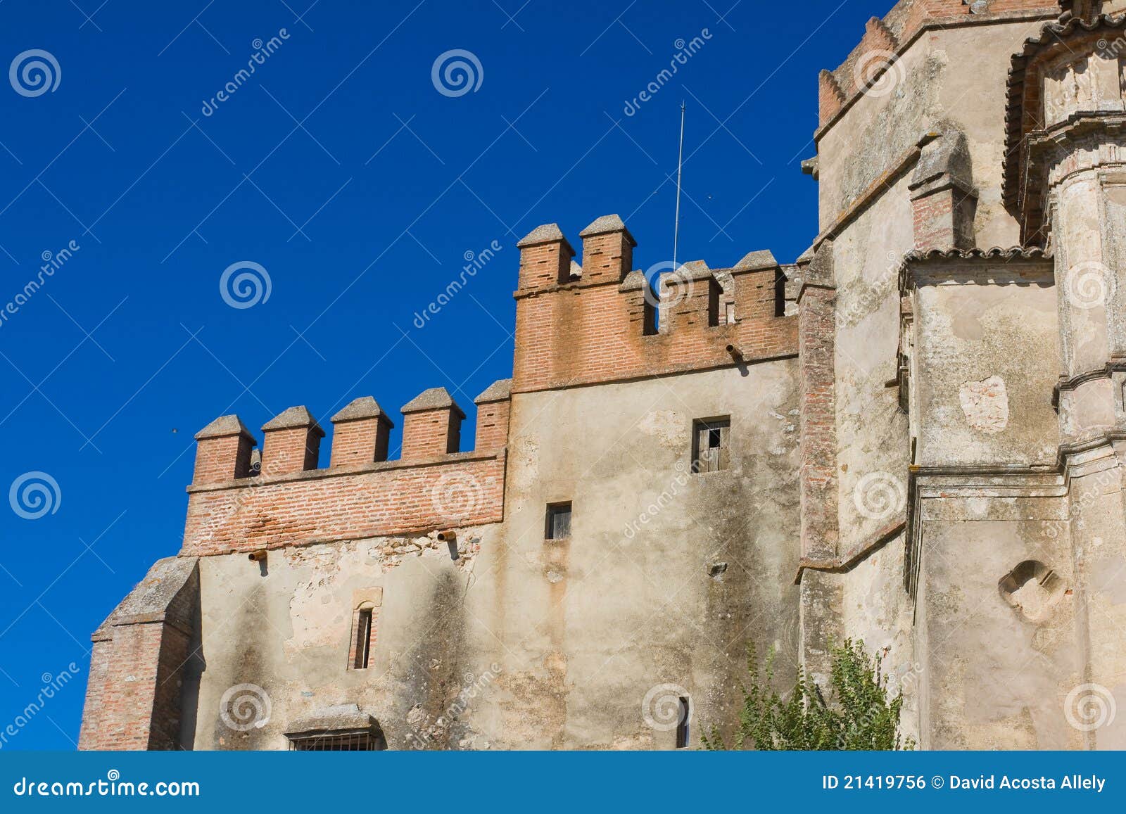 Castle - Fortress of Aracena Stock Photo - Image of refuge, aracena ...