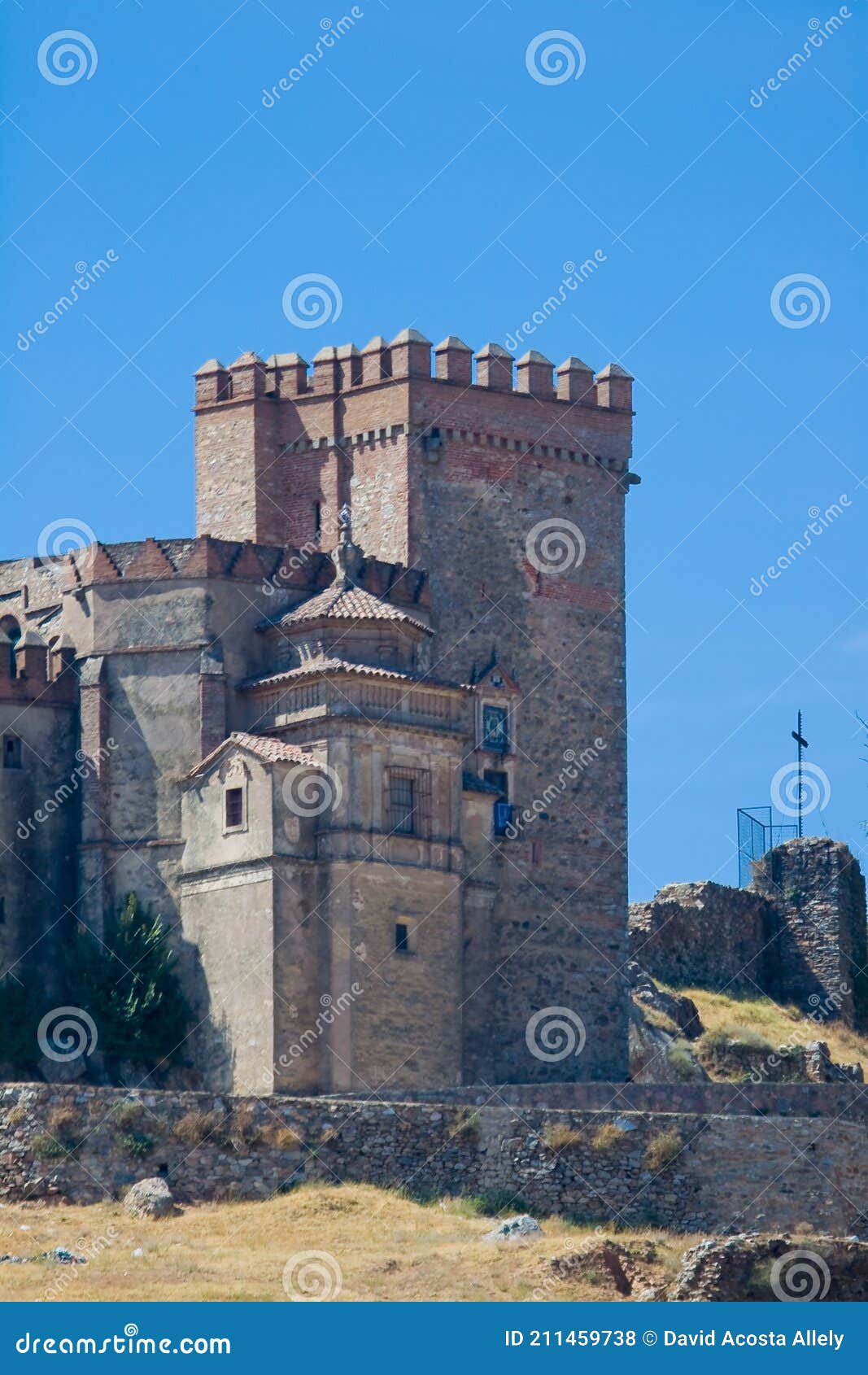 Castle - Fortress of Aracena Stock Photo - Image of large, fort: 211459738